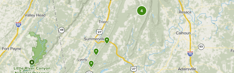 Best Moderate Trails in Summerville | AllTrails