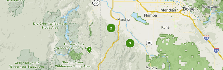 2023 Best 10 Moderate Trails in Marsing | AllTrails