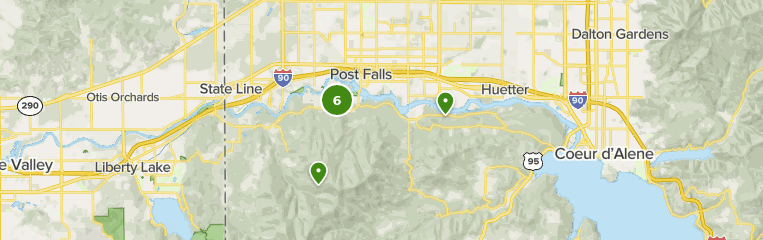 10 Best Forest Trails in Post Falls | AllTrails