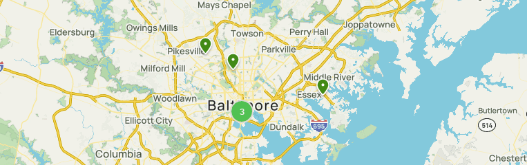 Best City Walk Trails in Baltimore | AllTrails