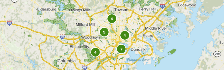 Best 10 Walking Trails in Baltimore | AllTrails