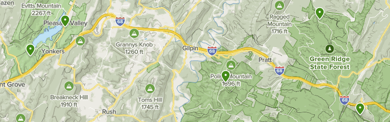 2023 Best Moderate Trails in Flintstone | AllTrails