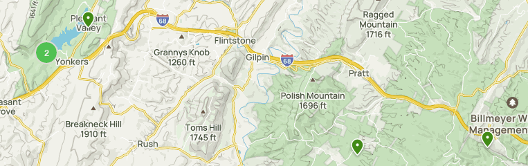 Best Trail Running Trails in Flintstone | AllTrails