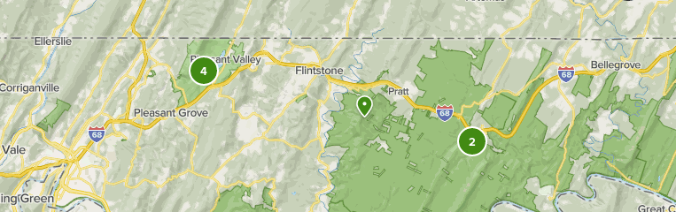 Best Views Trails in Flintstone | AllTrails