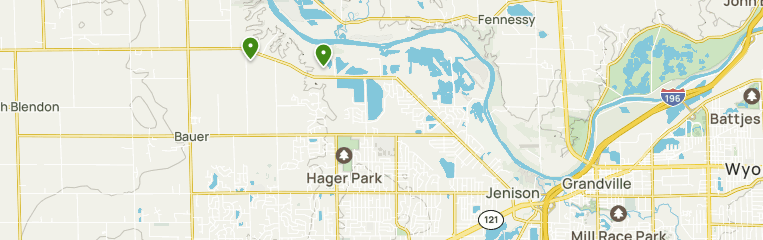 Best Partially Paved Trails in Jenison | AllTrails