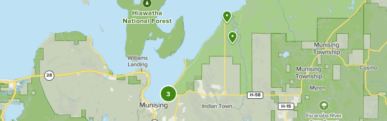 Best waterfall trails in Munising, Michigan | AllTrails