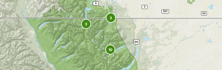 Best waterfall trails in Babb, Montana | AllTrails