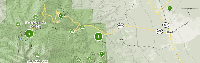 Best 10 Child Friendly Trails in Baker | AllTrails