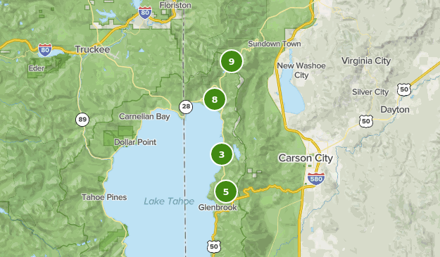 Best Mountain Biking Trails near Incline Village-Crystal Bay, Nevada ...