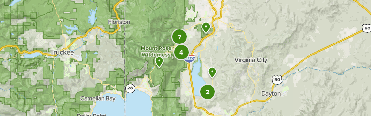 10 Best Moderate Trails in Washoe Valley | AllTrails