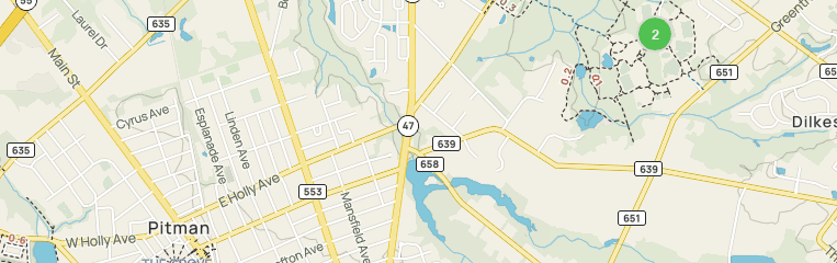 Best Partially Paved Trails in Pitman | AllTrails