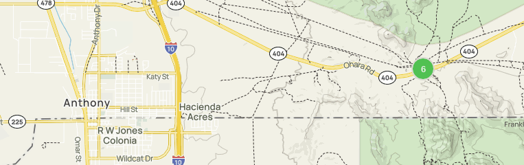 2023 Best Views Trails in Anthony | AllTrails