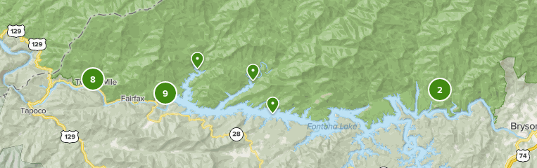 10 Best Views Trails in Fontana Dam | AllTrails