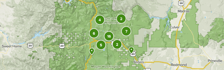 2023 Best 10 Long Trails in Camp Sherman | AllTrails