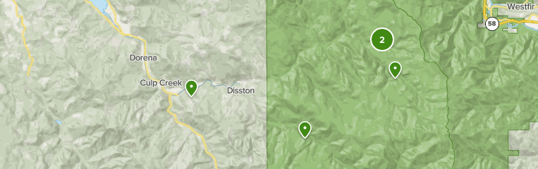 2023 Best Easy Trails in Dorena | AllTrails