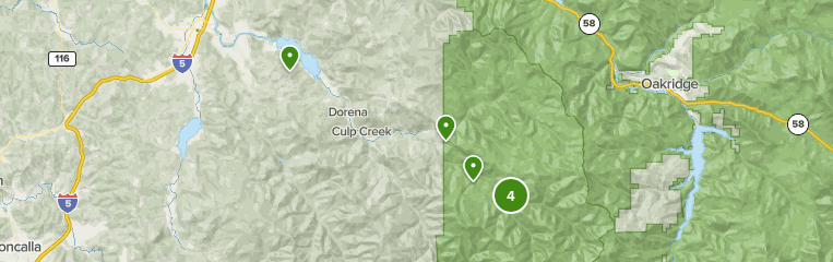 Best Moderate Trails in Dorena | AllTrails