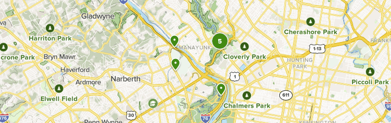 2023 Best Easy Trails in Bala Cynwyd | AllTrails