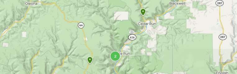 Best Waterfall Trails in Cedar Run | AllTrails