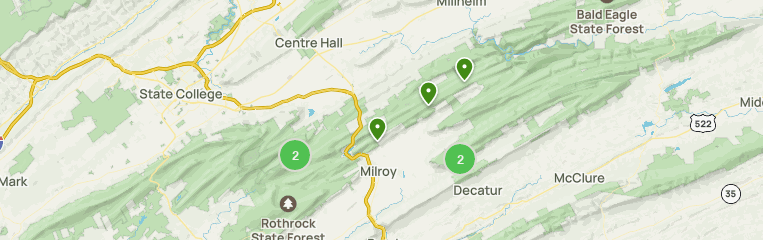 Best Camping Trails in Milroy | AllTrails