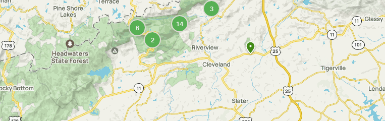 10 Best Forest Trails in Slater-Marietta | AllTrails