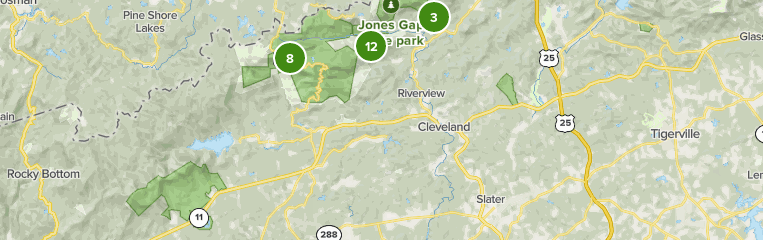 Best waterfall trails in Slater-Marietta, South Carolina | AllTrails