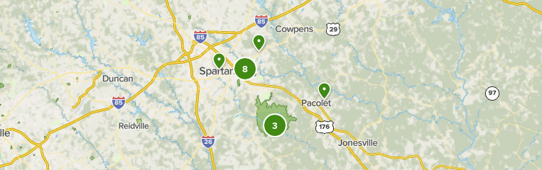 Best walking trails in Spartanburg, South Carolina | AllTrails