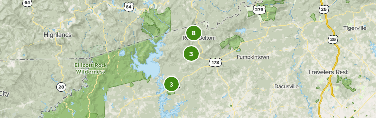 Best waterfall trails in Sunset, South Carolina | AllTrails