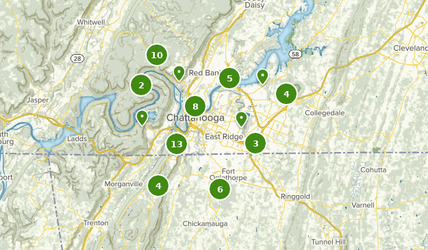 Best Walking Trails near Chattanooga, Tennessee | AllTrails