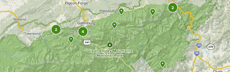 Gatlinburg: melhores trilhas em locais históricos | AllTrails