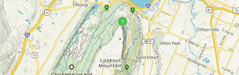 Best Trail Running Trails in Lookout Mountain | AllTrails