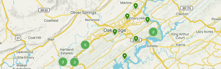 10 Best Forest Trails in Oak Ridge | AllTrails