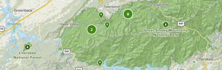 Best waterfall trails in Townsend, Tennessee | AllTrails