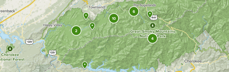 Best waterfall trails in Townsend, Tennessee | AllTrails
