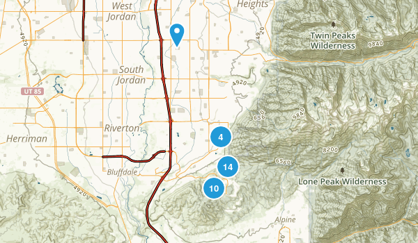 Best Mountain Biking Trails near Draper, Utah | AllTrails.com