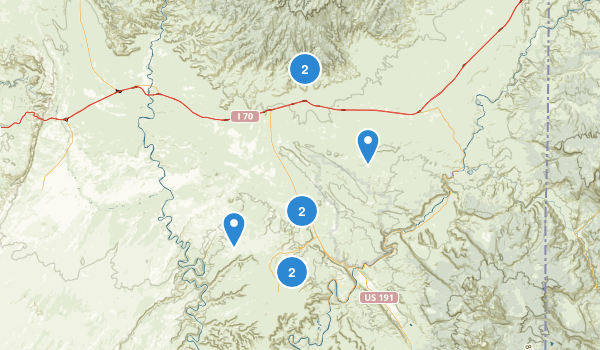 Best Off Road Driving Trails near Thompson, Utah | AllTrails.com