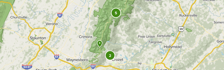 Best 10 Moderate Trails in Crozet | AllTrails