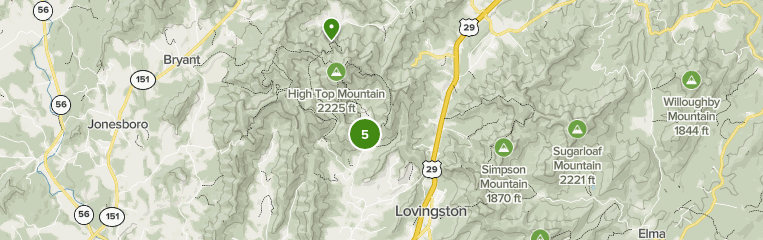Best 10 Views Trails in Lovingston | AllTrails