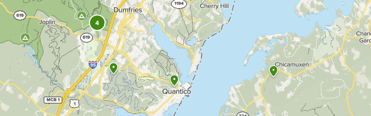 Best Trail Running Trails in Quantico | AllTrails
