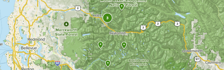 Best Trail Running Trails in Baring | AllTrails