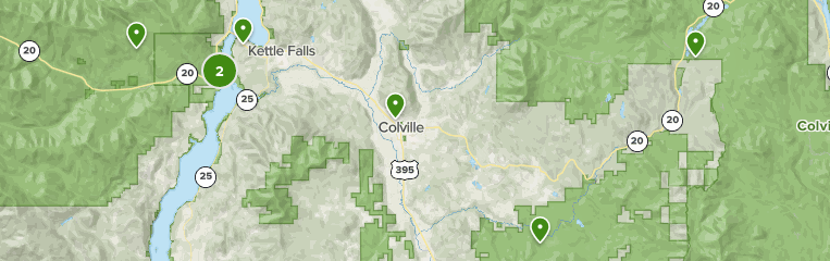 Best Views Trails in Colville | AllTrails