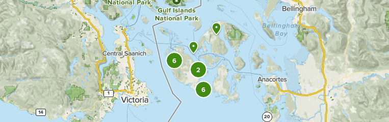 Best 10 Easy Trails in Friday Harbor | AllTrails