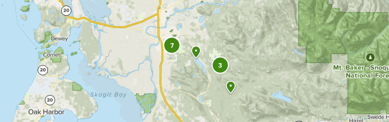 Best 10 Easy Trails in Mount Vernon | AllTrails