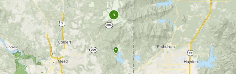 Best Snowshoeing Trails in Newman Lake | AllTrails