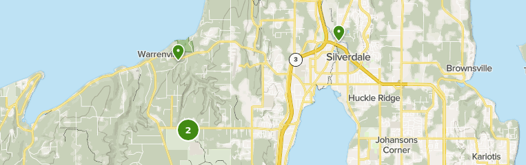 Best Views Trails in Silverdale | AllTrails