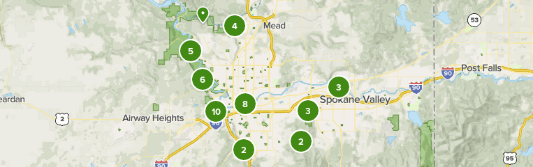 Best 10 Kid Friendly Trails in Spokane | AllTrails