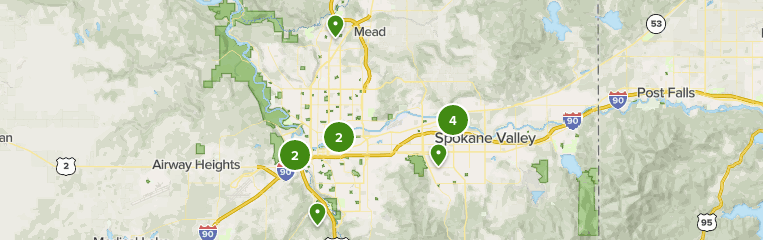 Best 10 Road Biking Trails in Spokane | AllTrails