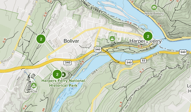 Best Historic Site Trails near Harpers Ferry, West Virginia | AllTrails