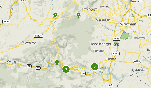 Best Walking Trails near Llangollen, Denbighshire Wales | AllTrails