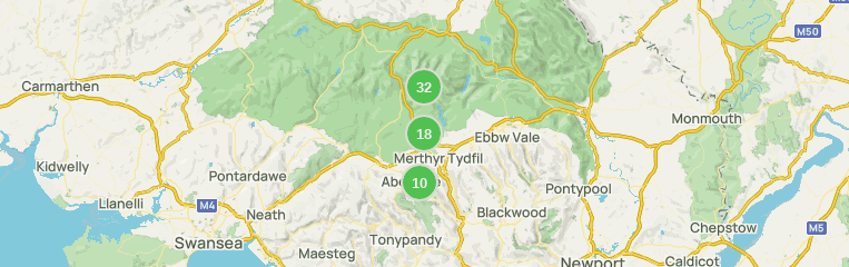2023 Best 10 Walking Trails in Merthyr Tydfil | AllTrails
