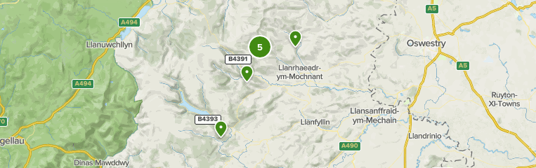 Best walking trails in Llanfyllin, Powys | AllTrails